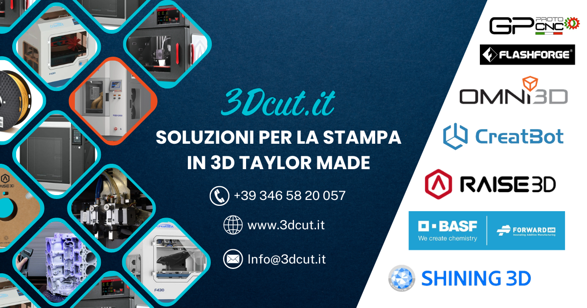 Chi Siamo - 3DCUT.IT Taylormade 3D Printing Solution